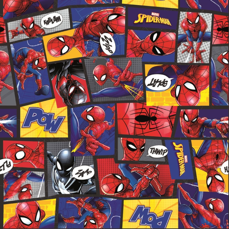 Saco para Presente Perol Spider Man Hq Colorido - Loja Cromus